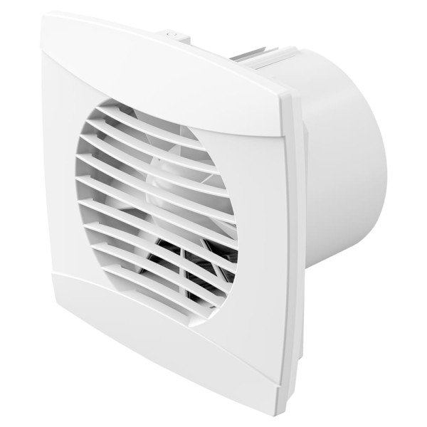 Extractor Fan Helix Air Timer & Humidistat 100mm White