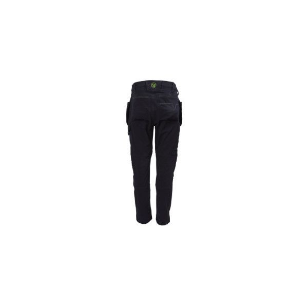 Apache Calgary Slim Fit Stretch Trouser Black 32R*