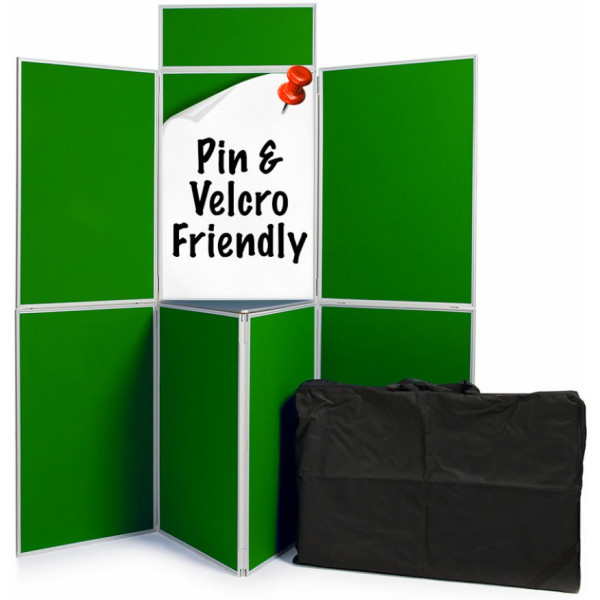 7 Panel Folding Display Board (Header,Shelf and Carry Bag)