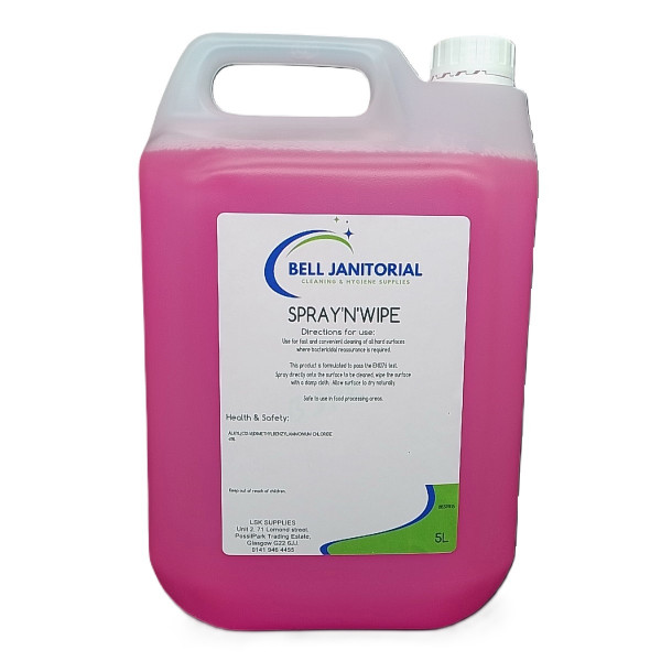 Bell Janitorial Anti Bacterial Surface Cleaner 5L*
