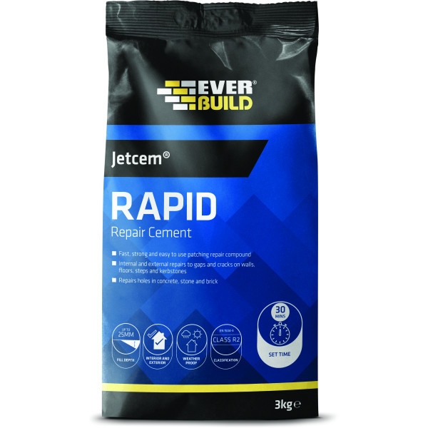 Everbuild Cement Rapid Set 3Kg*