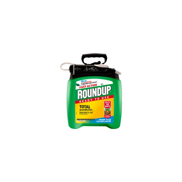 Roundup Fast Action Weed Killer Pump N Go 5L