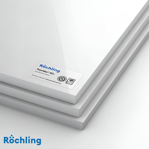 Trovidur EC Clad UPVC Hygine Wall Panel White T-10 Gloss 3050x1220x2 ...