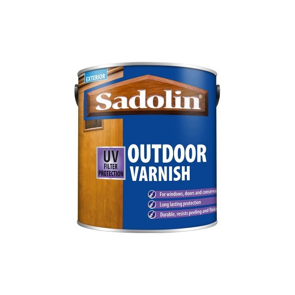 Sadolin Outdoor Varnish Satin Clear 750Ml