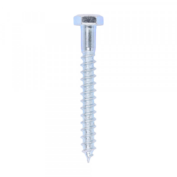 Coach Screw Zinc Plated 6 x 50mm