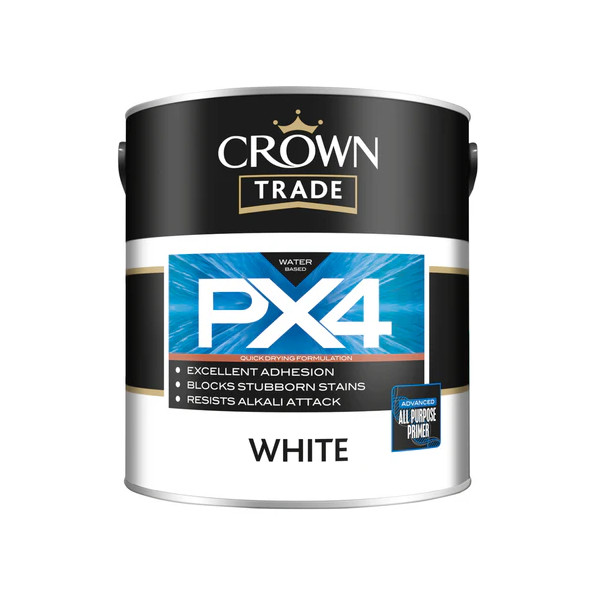 Crown Trade All Purpose Primer Px4 White 2.5L
