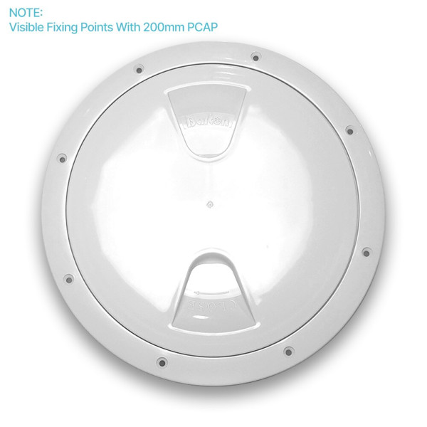 ZZ- Circular Access Panel White 200mm*