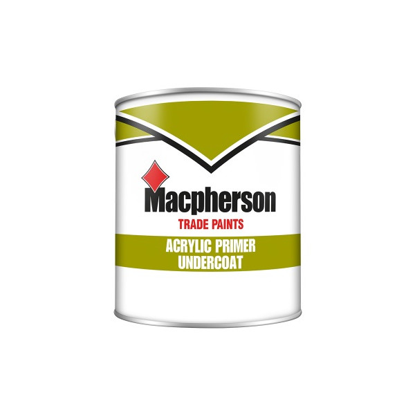 Macpherson Quick Dry Primer Undercoat White 2.5L