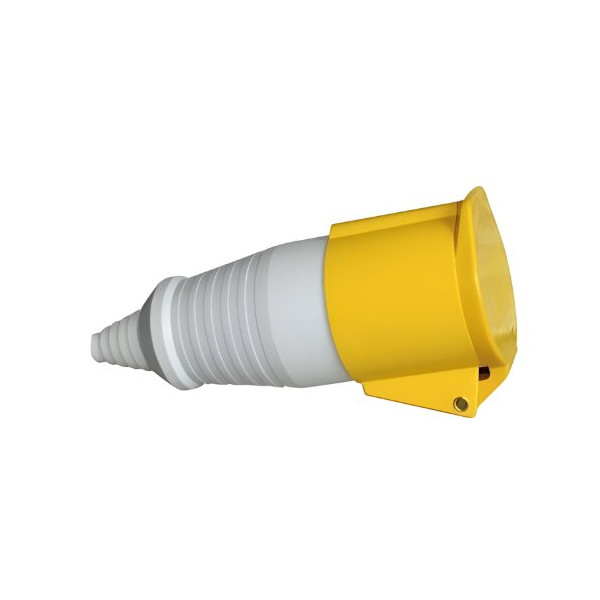 Plug Yellow Coupling Socket 110V 16 Amp*